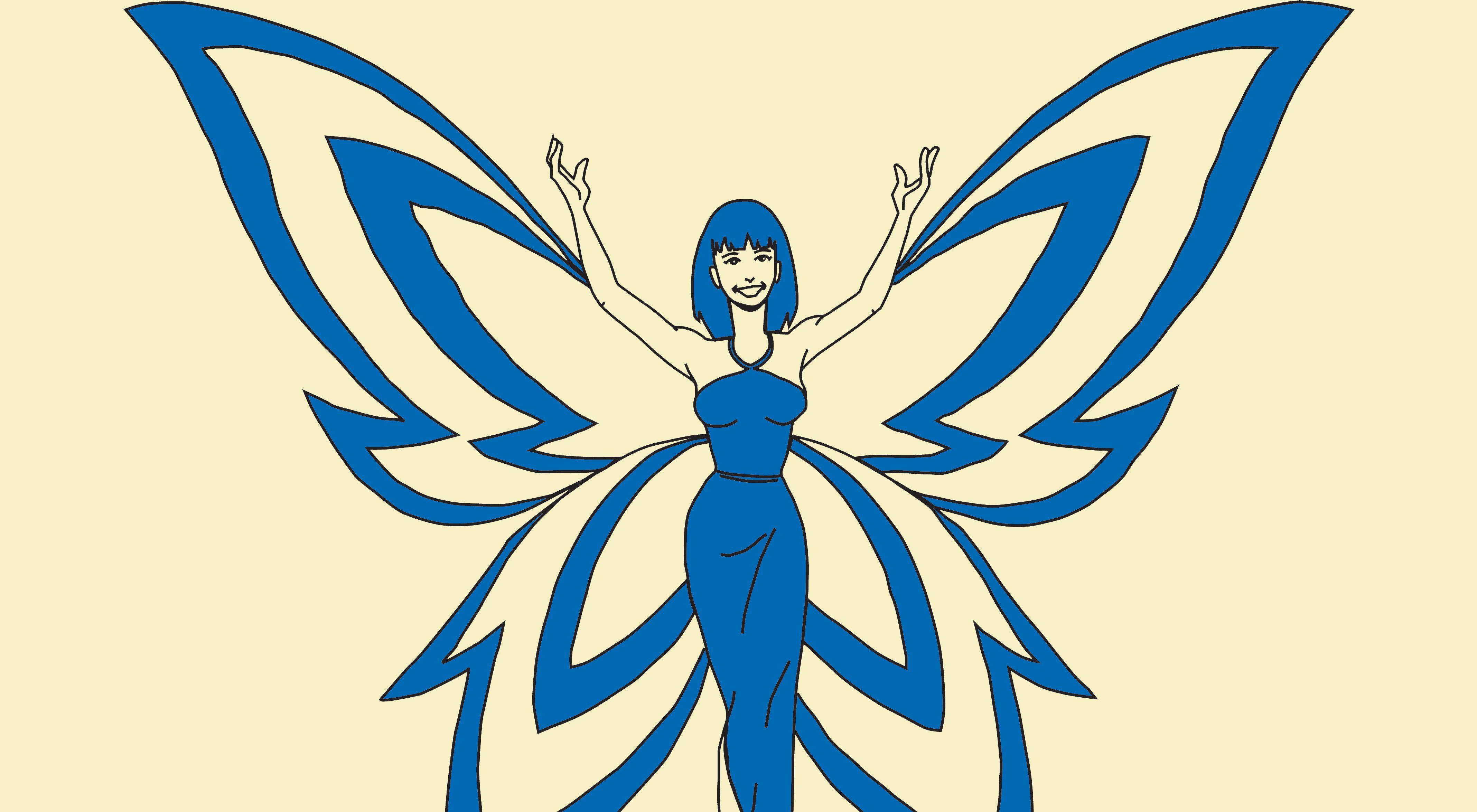 Blue Faery Helps Patients Spread Their Wings After Liver Cancer Diagnosis